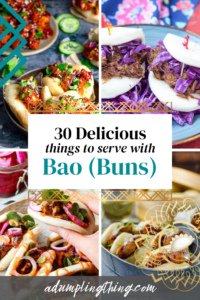 What to Serve with Bao (Buns): 30 Tasty Fillings & Sides! - A Dumpling ...